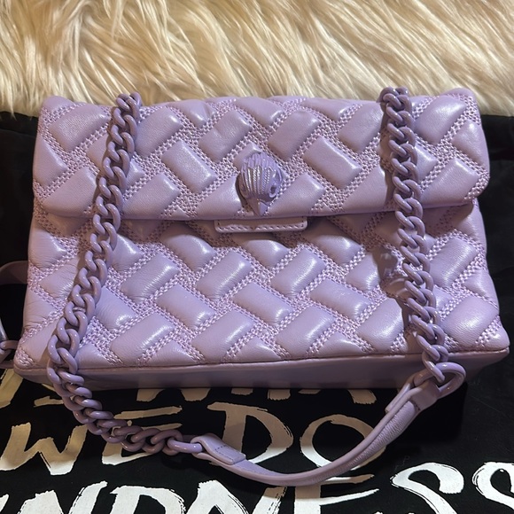 Kurt Geiger | Bags | Nwot Kurt Geiger Purple Drench Kensington ...